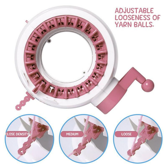 22 Needles Knitting Machine DIY Hand Knitting Loom For Kids Scarf Hat ...