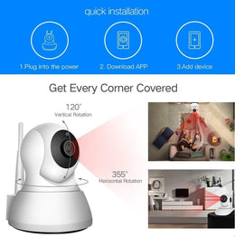 Baby Monitor Security 1080P Wi-Fi P2P Night Vision IP Camera - ChildAngle