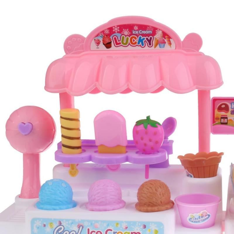 ChildAngle Ice Cream Store Cash Register Pretend Play Simulated Toys